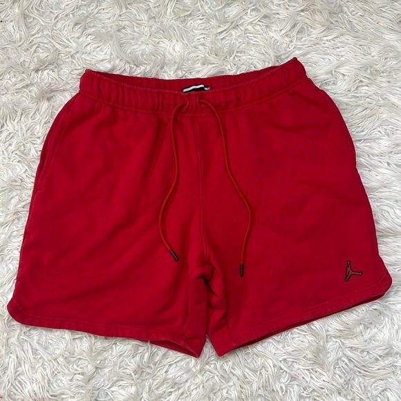 Jordan | Shorts | Nike Air Jordan Red White Iconic Jumpman Logo ...